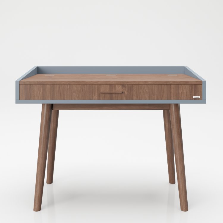 Туалетный столик «Генриетта» с откидной крышкой и встроенным зеркалом ...